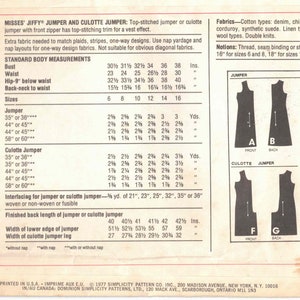 70s Jumper Dress Culotte Jumper Sleeveless Front Zipper Round Neck Easy ...