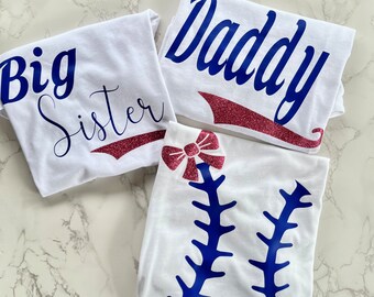 ONE Gender Reveal Shirt. Team Boy Team Girl. Gender Reveal Baseball ...