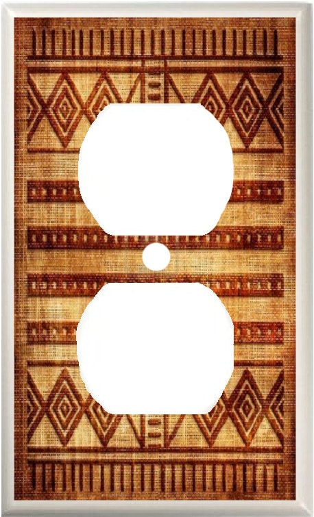 AFRICAN CLOTH 1 Light Switch Cover Plate or Outlet Image of - Etsy