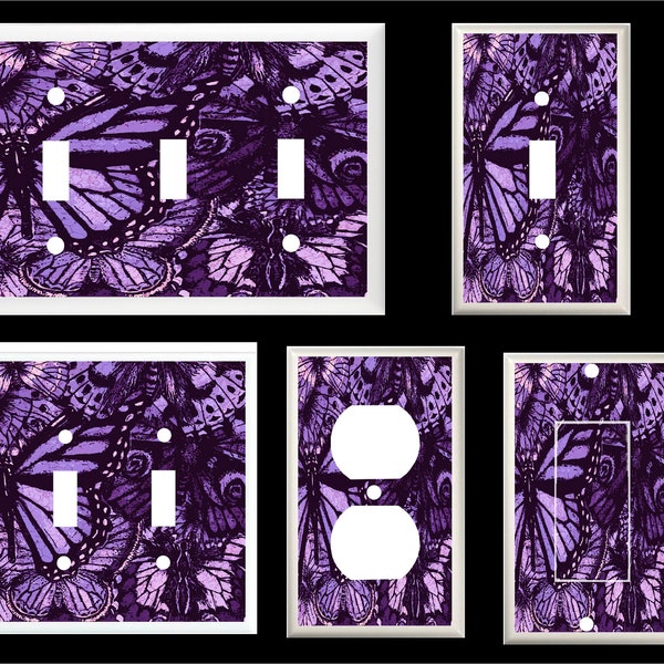 Purple Light Switch - Etsy