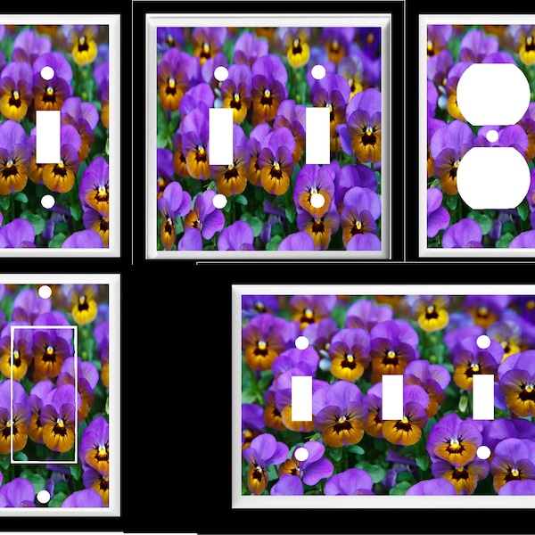 Purple Light Switch Covers - Etsy