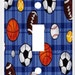 All Sports Light Switch Cover Plate or Outlet Boys Room Decor You Pick ...