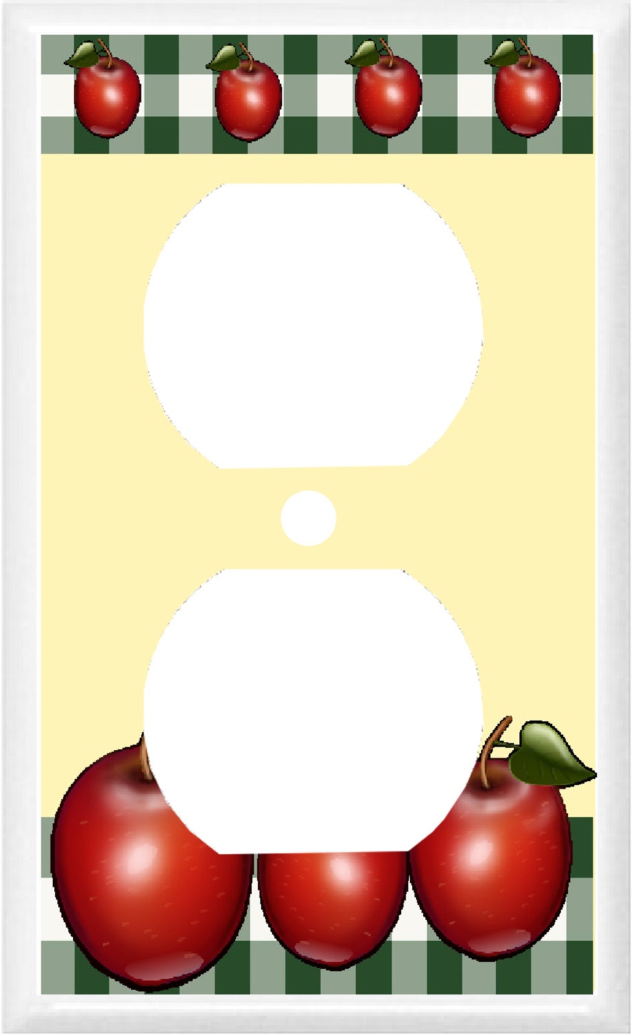 Country Apples K1 Light Switch Cover Plate or Outlet 25 Home | Etsy