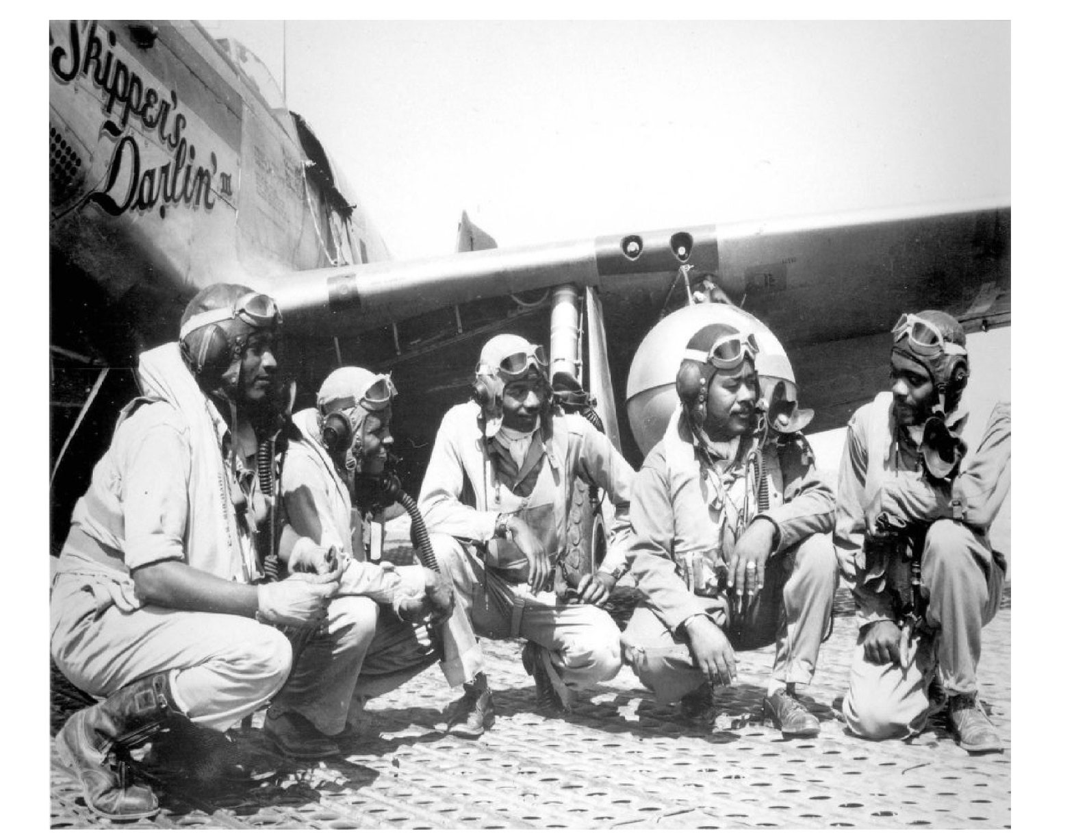 TUSKEGEE AIRMEN PILOTS WW2 History Mouse Pad or Hot Pad 7 X 9 - Etsy