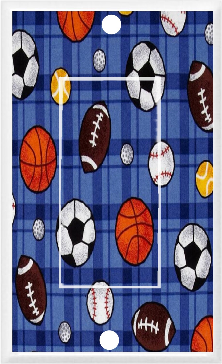All Sports Light Switch Cover Plate or Outlet Boys Room Decor You Pick ...