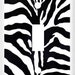 ZEBRA PRINT STRIPES 2 Light Switch Cover Plate Home Decor | Etsy