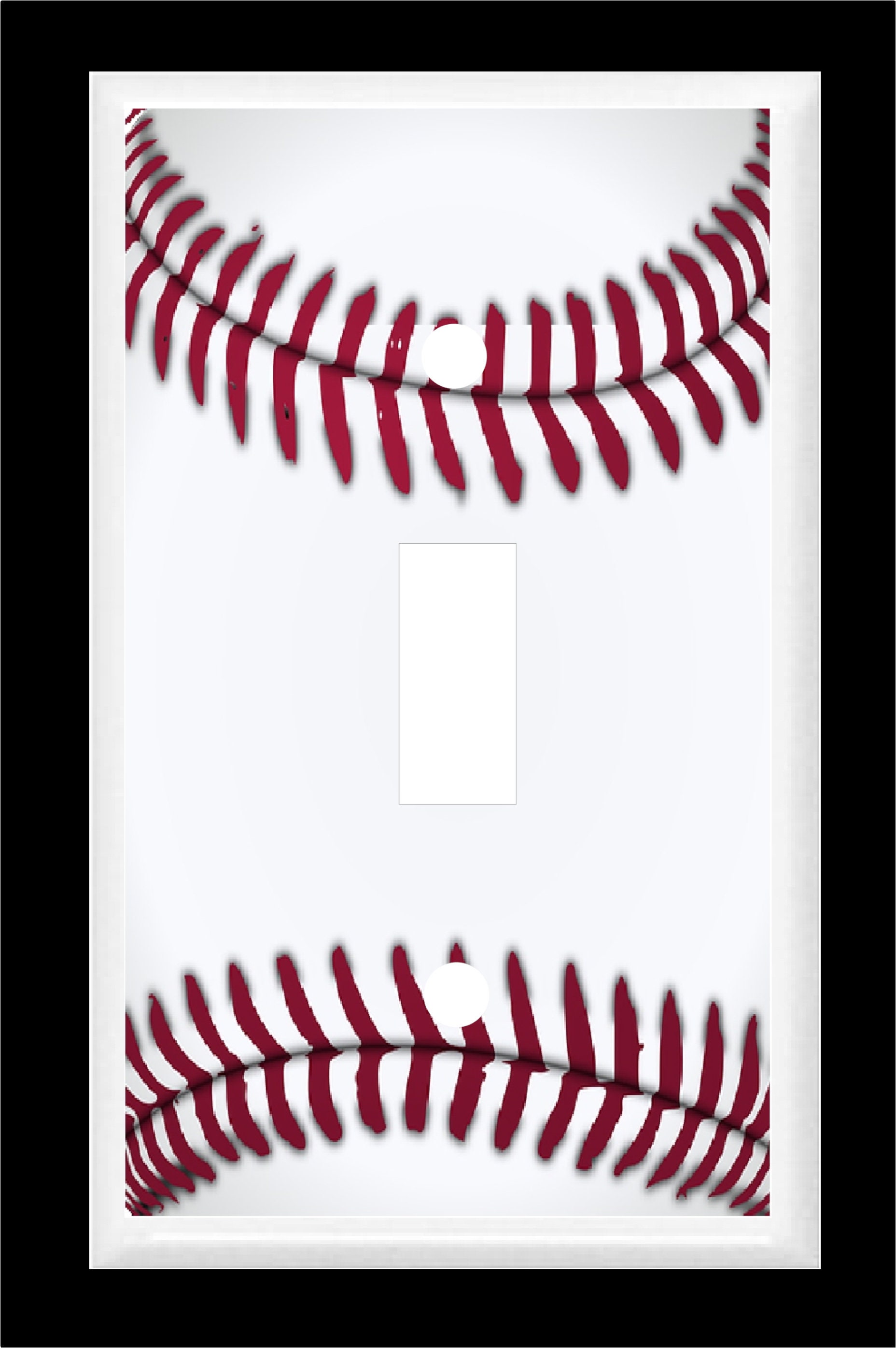 BASEBALL Light Switch Cover Plate or Outlet - Etsy