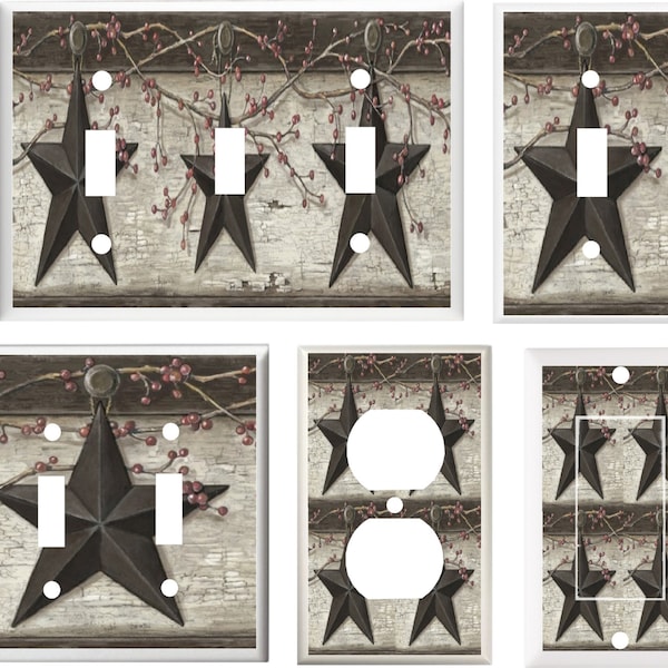 Rustic Outlet Cover - Etsy