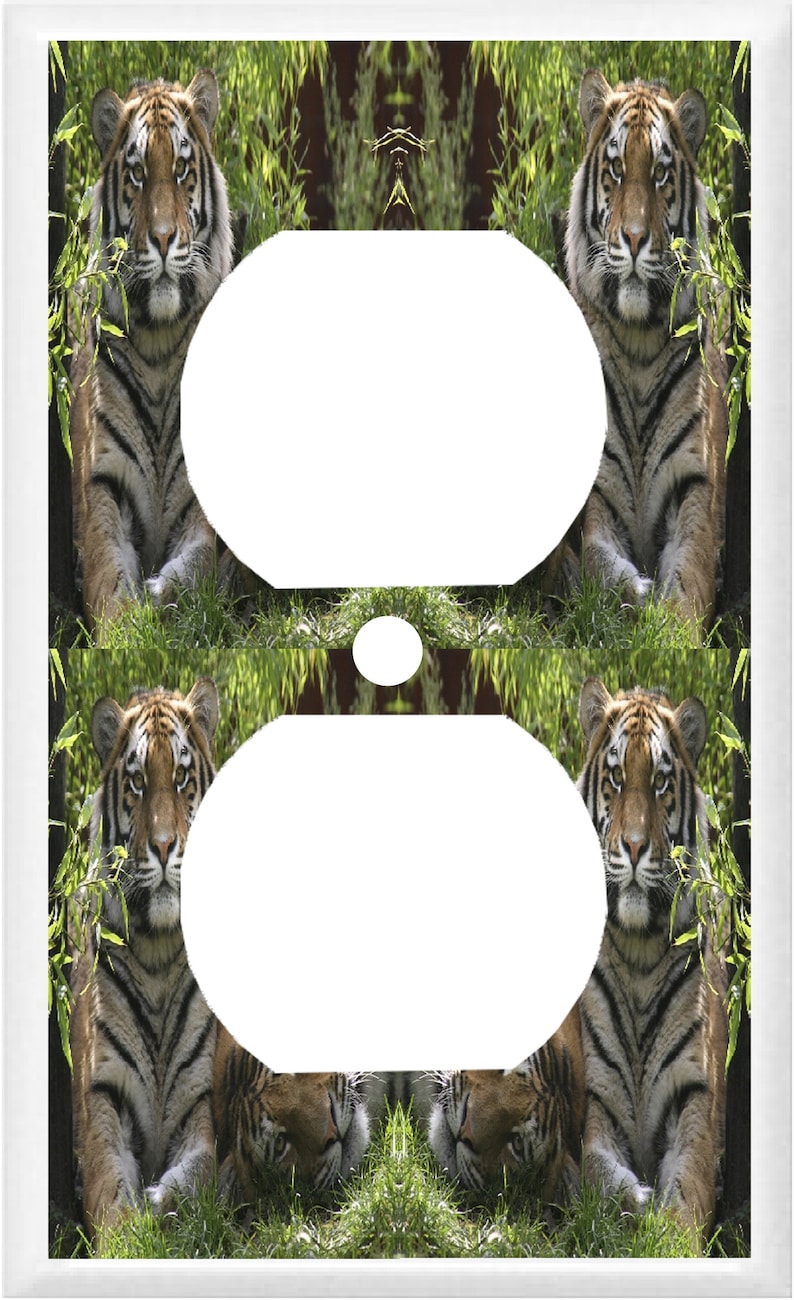 BENGAL TIGERS #5 Jungle Cats Light Switch Cover Plate or Outlet Home ...