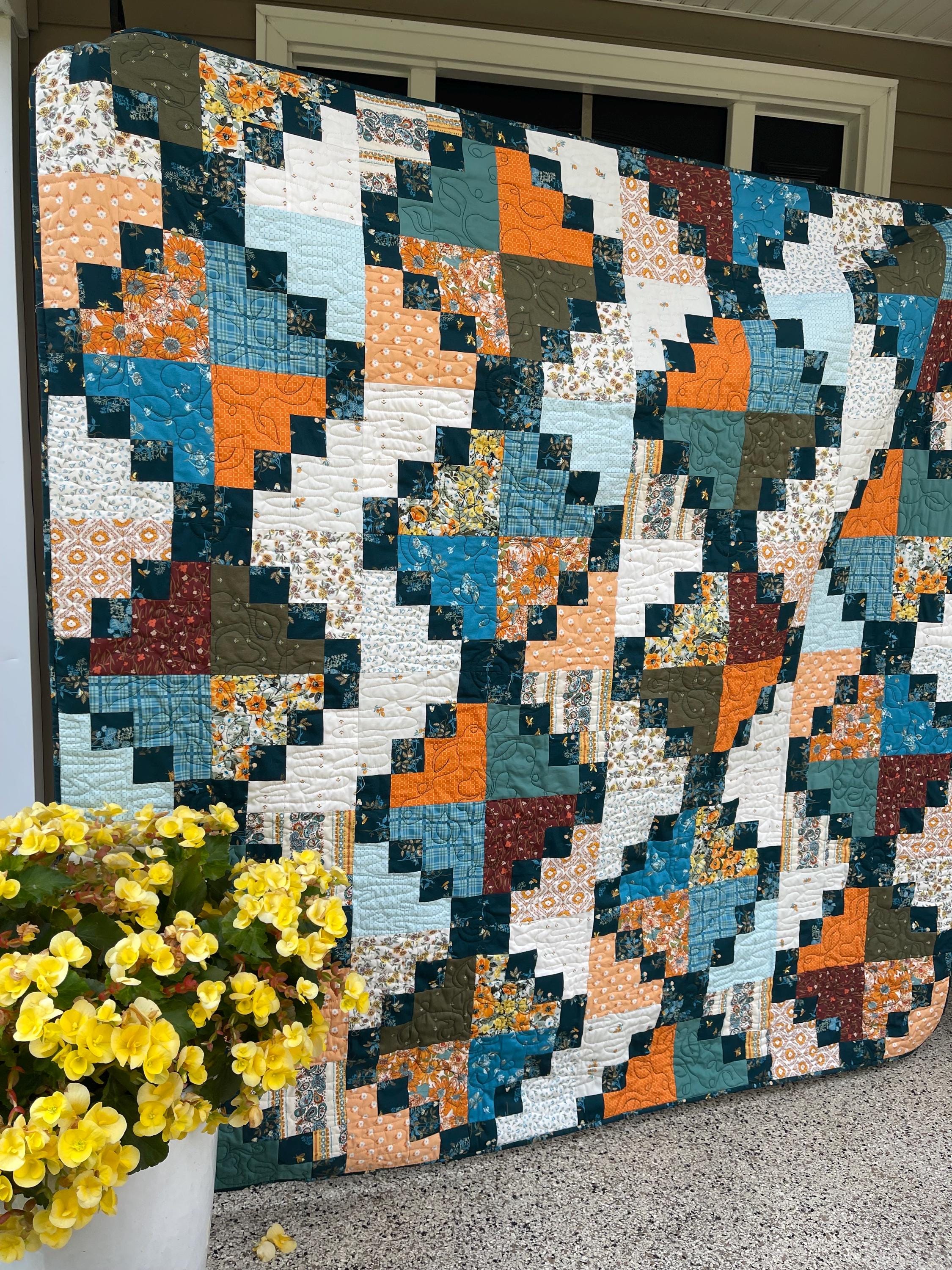 Pieceful Pathways Quilt Pattern (digital PDF File) - Etsy