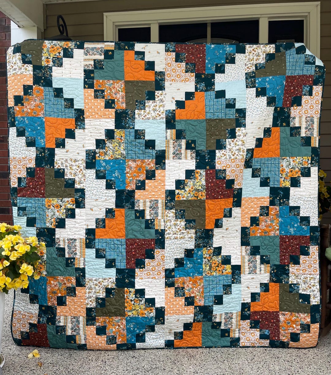 Pieceful Pathways Quilt Pattern (digital PDF File) - Etsy