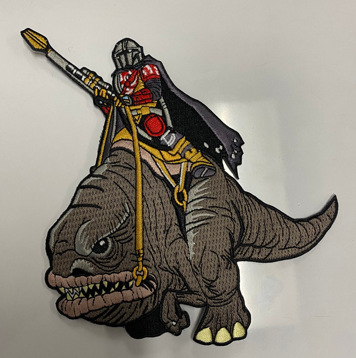 The Mandalorian BLURRG & Mando 6 Patch - Etsy