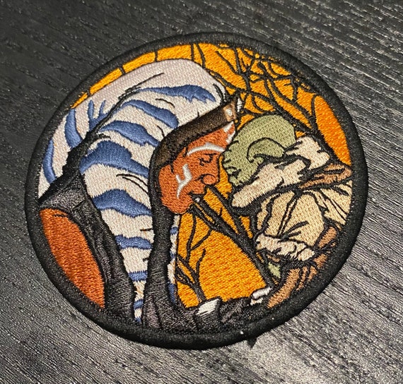 Ahsoka and Grogu the Force Patch 3.5 Star Wars Jedi Baby | Etsy