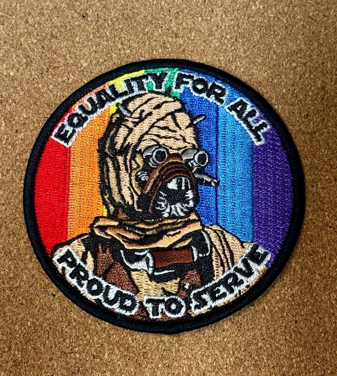 Star Wars Equality for All Tusken Raider Pride Patch 4" - Etsy