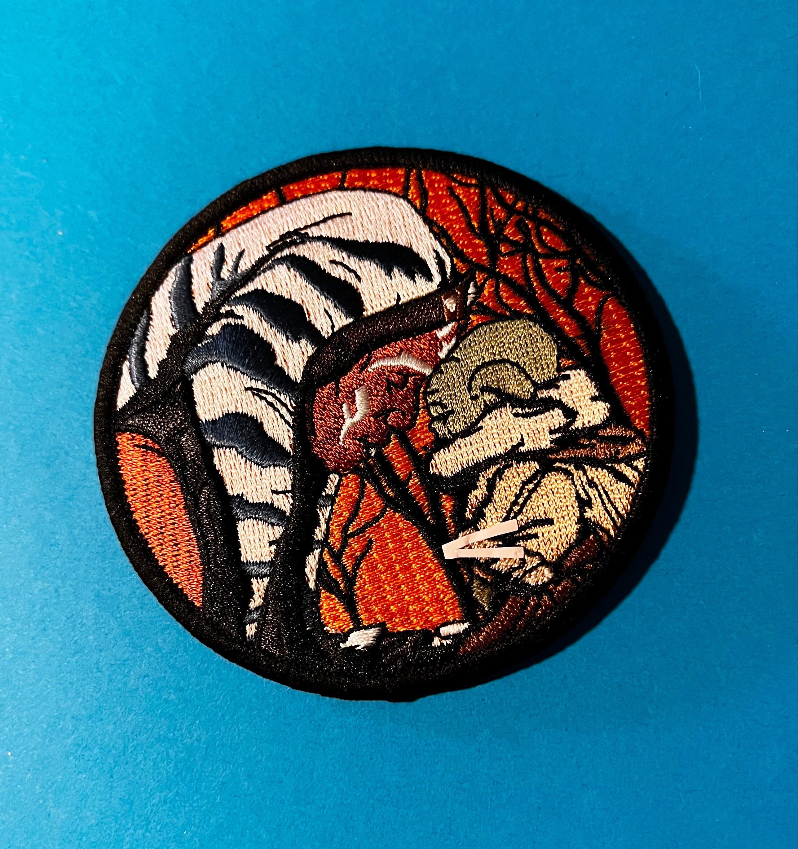 Ahsoka and Grogu the Force Patch 3.5 Star Wars Jedi Baby Yoda the Child ...
