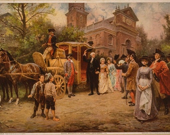 Colonial Captain America Hamilton Coat General George