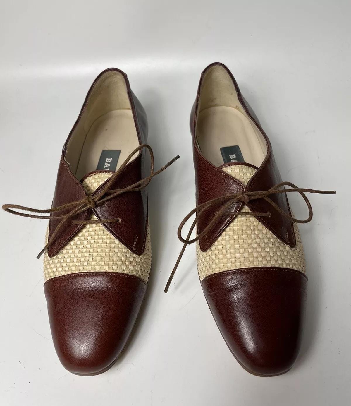 The Carmela Spectator. RARE DEADSTOCK Bally Spectator Oxford Derby ...