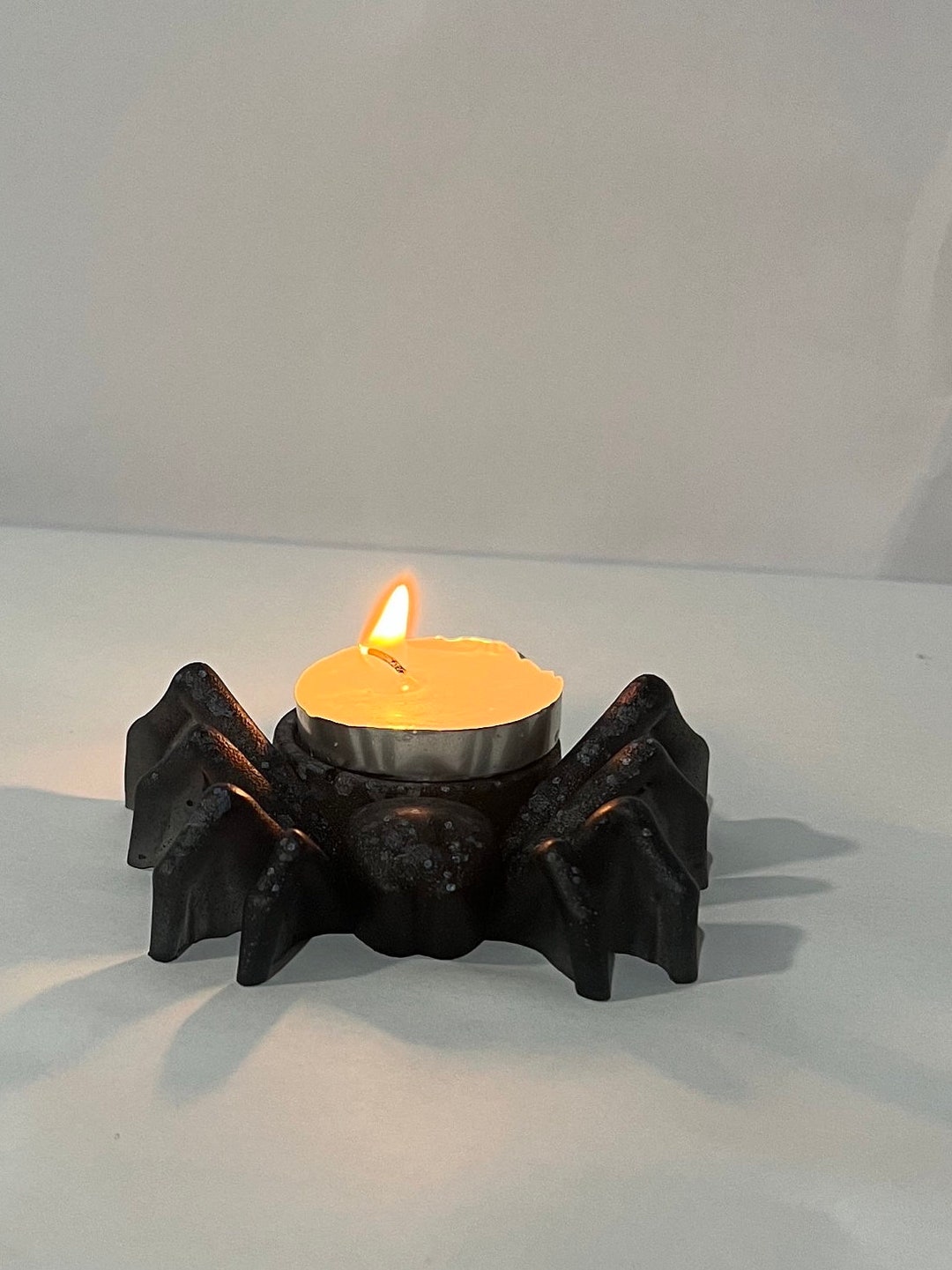 Black Spider Candle Holder - Etsy