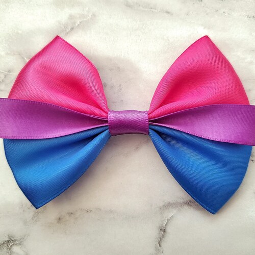 Bisexual Patch Bi Symbol Iron on Patch LGBTQA Bisexual Pride | Etsy