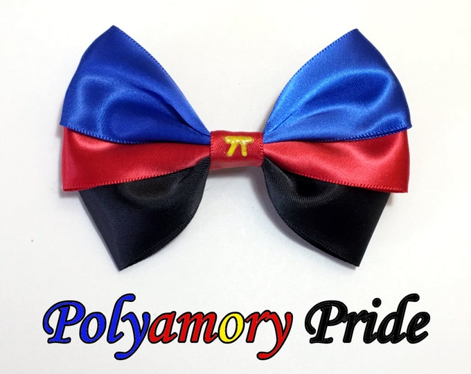 Polyamory Pride Bow - Etsy