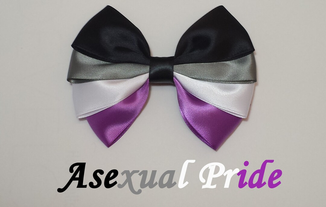 Asexual Pride Bow - Etsy