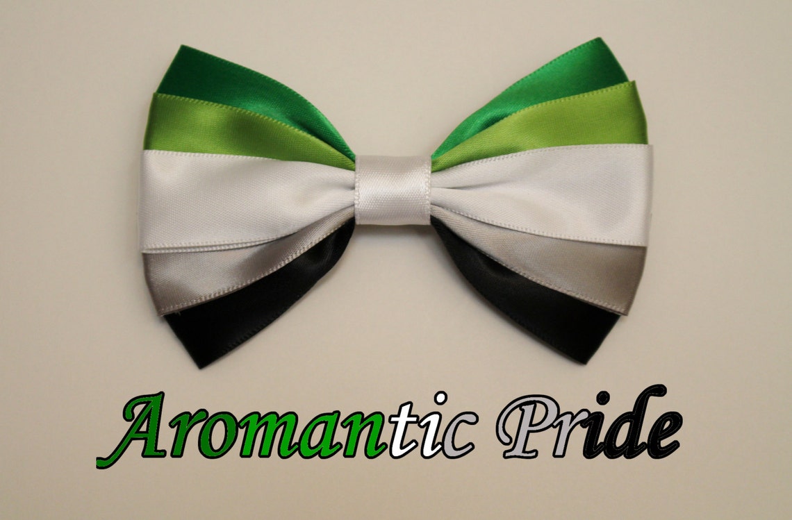 Aromantic Pride Bow - Etsy