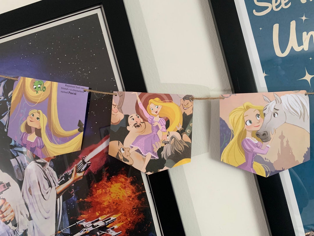 Tangled Banner Bunting Garland - Etsy