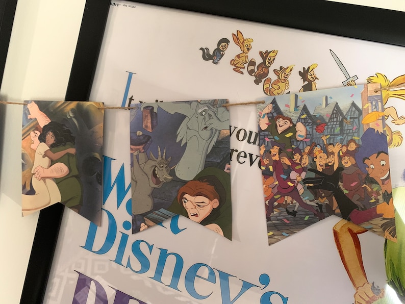 The Hunchback of Notre Dame Banner Bunting Garland - Etsy