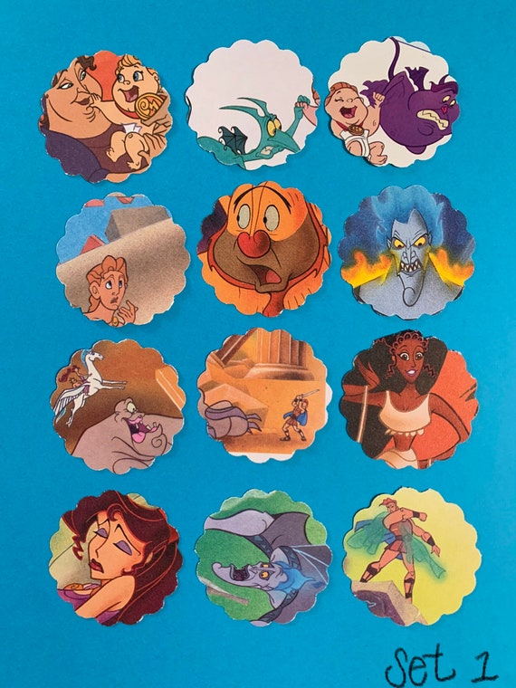 Hercules Cupcake Toppers/ Tags/ Straws - Etsy