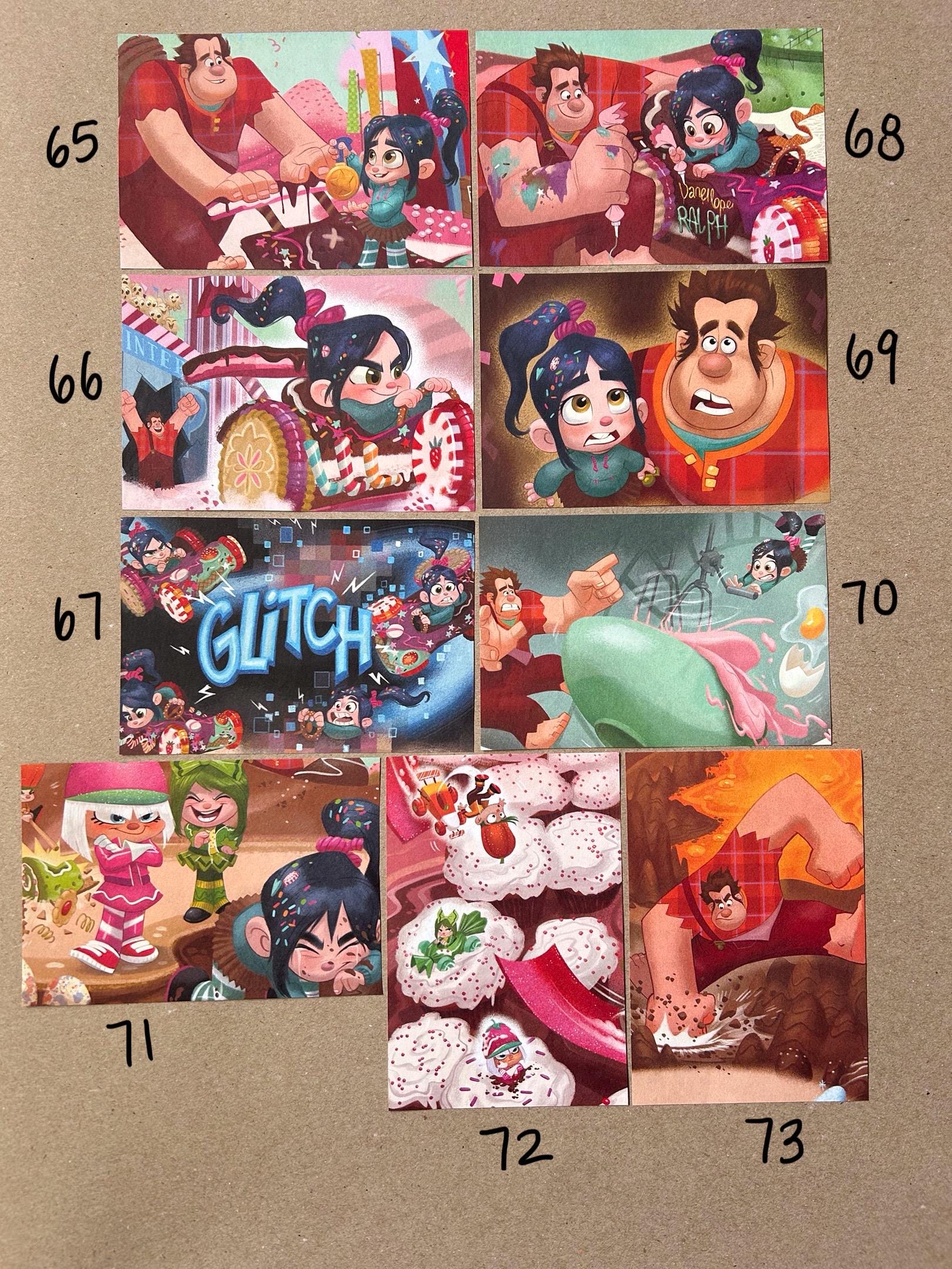 Zootopia Postcards/ Zootopia Note Cards/ Wreck-it Ralph Postcards ...