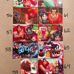 Zootopia Postcards/ Zootopia Note Cards/ Wreck-it Ralph Postcards ...