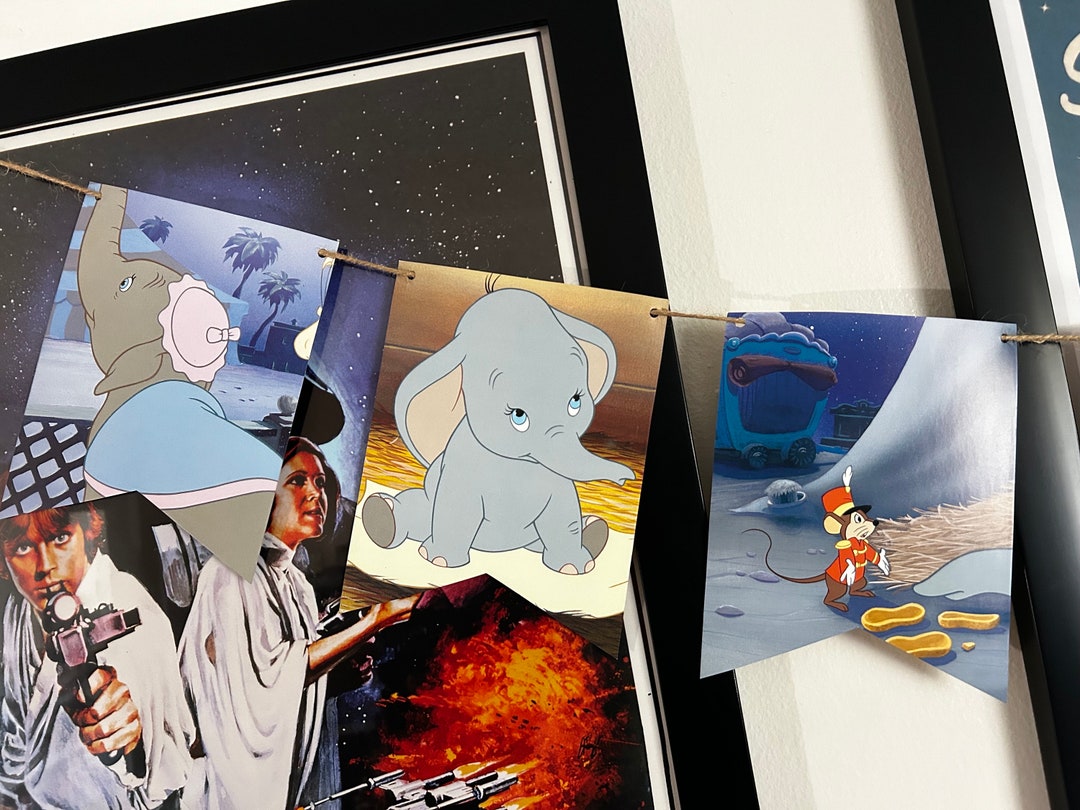 Dumbo Banner Bunting Garland - Etsy