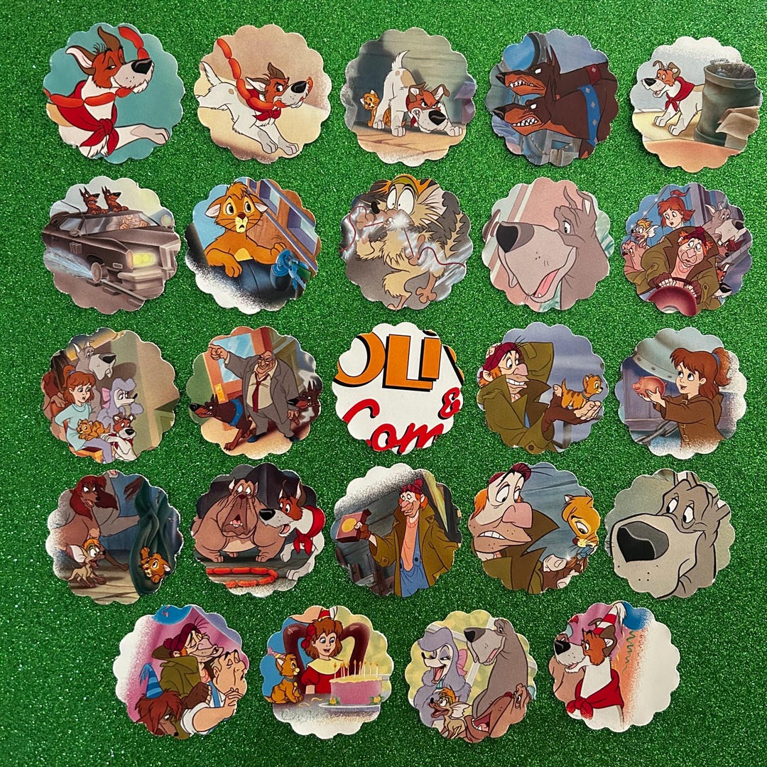Oliver & Company Cupcake Toppers/ Tags/ Straws - Etsy