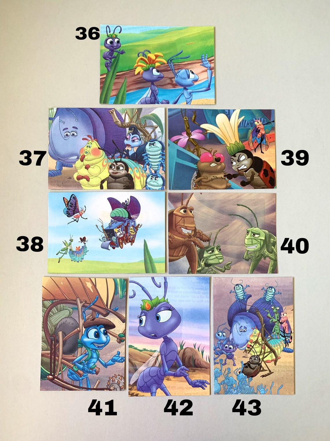 Tarzan Postcards/ Bugs Life Postcards/ Tarzan Blank Note | Etsy