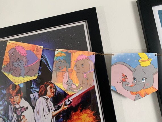 Dumbo Banner Bunting Garland | Etsy