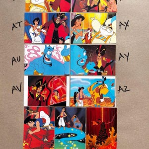 Aladdin Postcards/ Princess Jazmine Postcards/ Princess Postcard ...