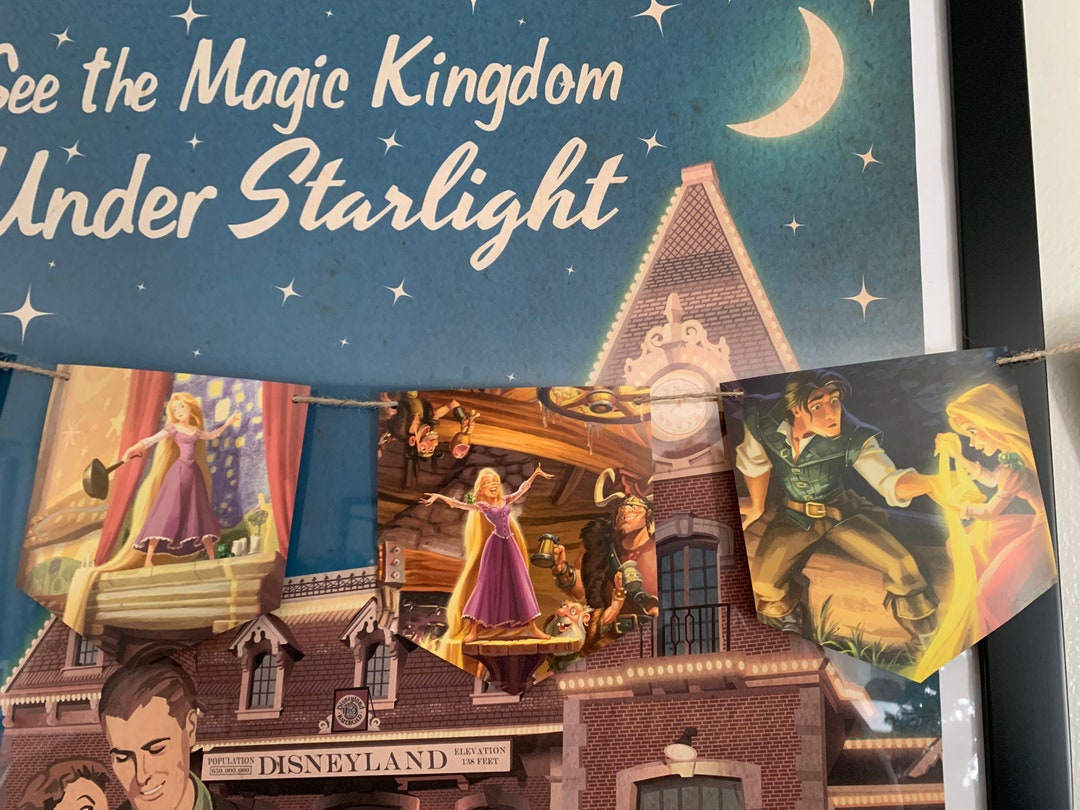 Tangled Banner Bunting Garland - Etsy