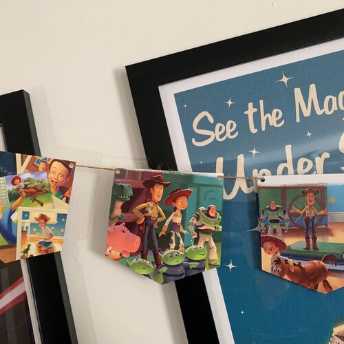 DISNEY'S TOY STORY Personalized Wall Clock Nursery Clock | Etsy