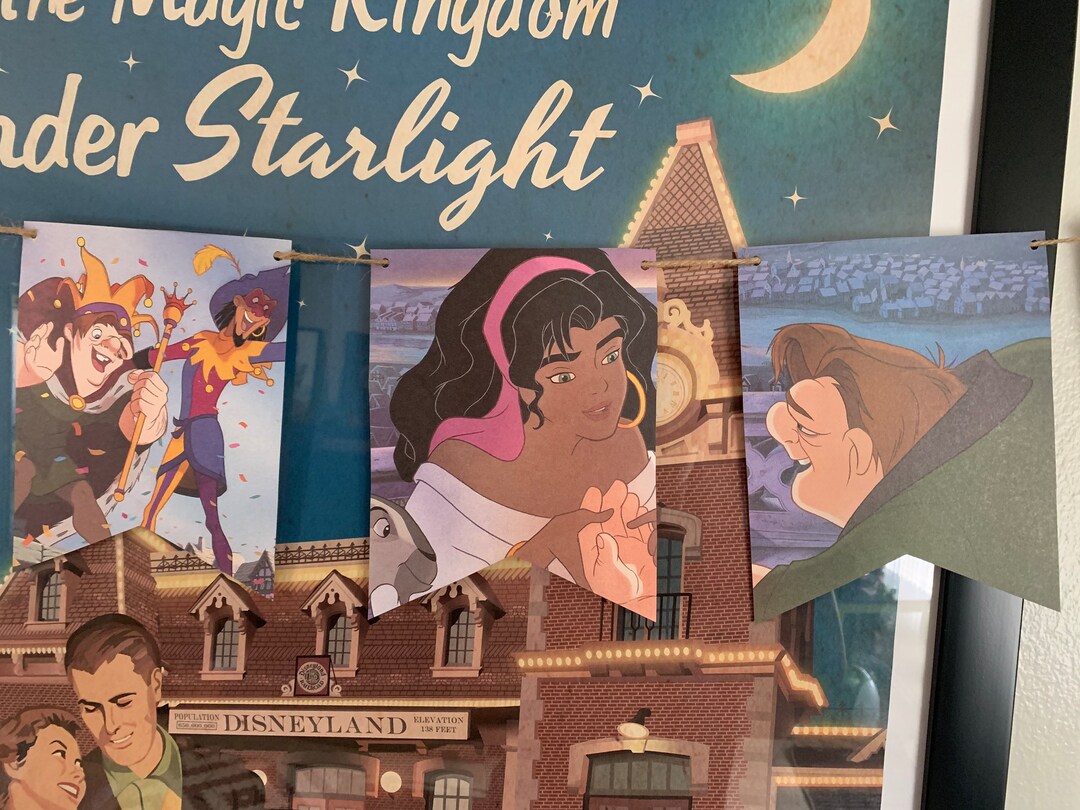 Hunchback of Notre Dame Banner Bunting Garland - Etsy