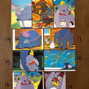 Dumbo Postcards/ Disney Postcards/ Blank Note Cards - Etsy