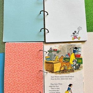 The Jungle Book Journal/ Snow White Journal/ Peter Pan - Etsy