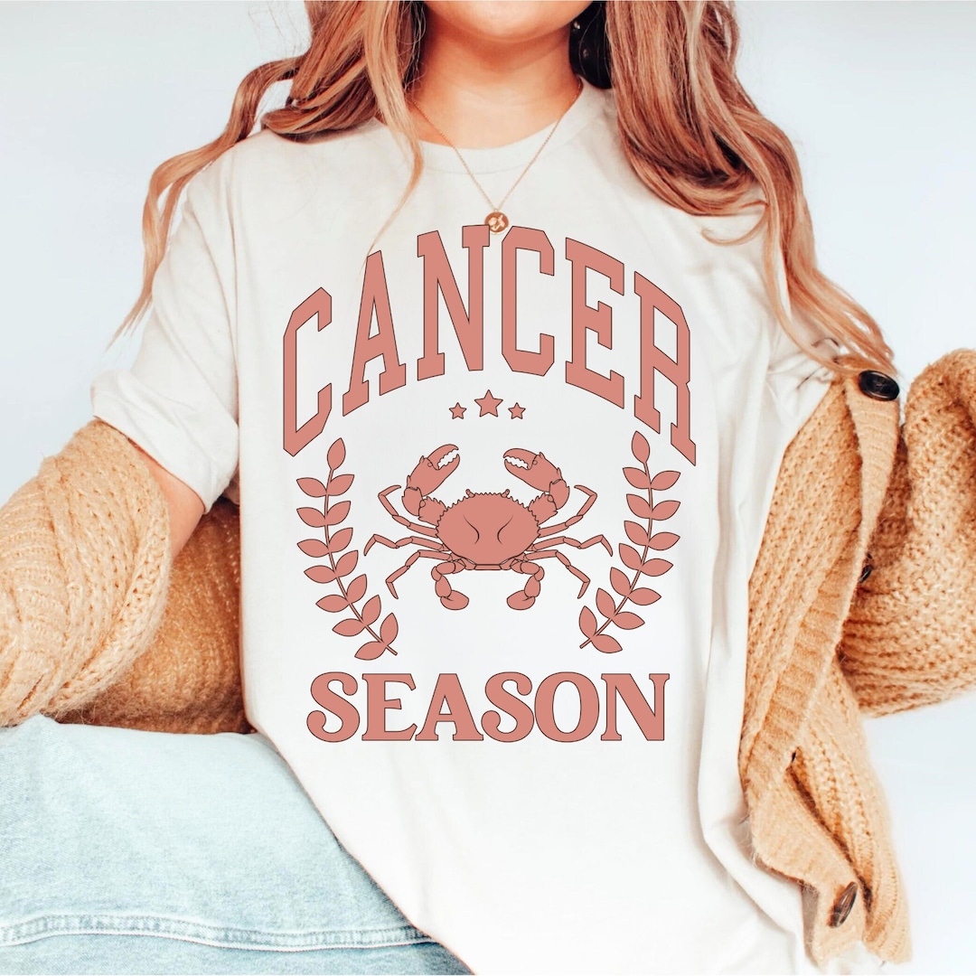 Cancer Shirt Zodiac Preppy Clothes Teenage Girl Gifts Cancer Gift Light ...