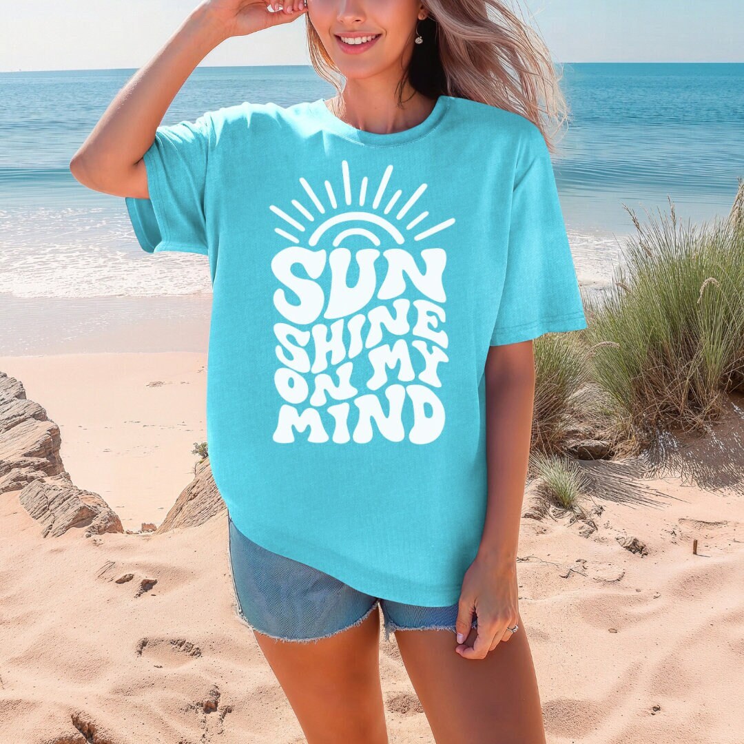 Sunshine Shirt Coconut Girl Beach Vibes Shirt Ocean Inspired Style ...