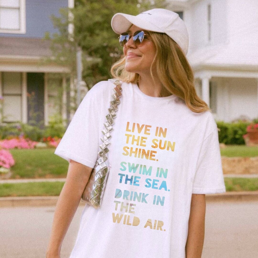 Sunshine Shirt Coconut Girl Beach Vibes Shirt Ocean Inspired Style ...