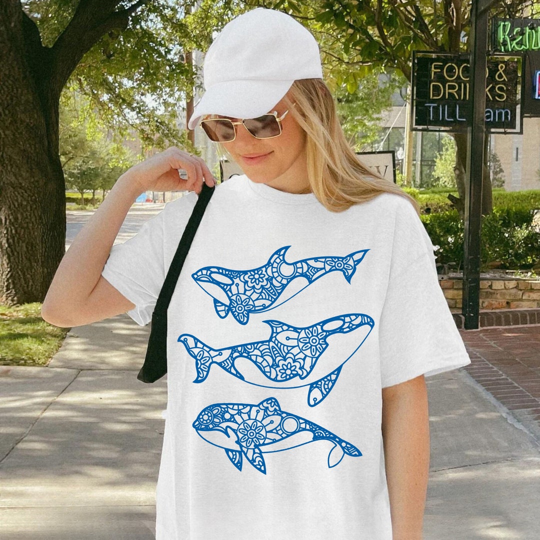 Orca Shirt Whale Shirt Ocean Animal Shirt Respect the Locals Beachy ...