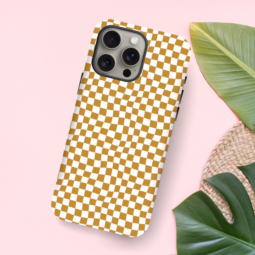 Retro Checkered Phone Case Preppy Girly Phone Case Y2K Case Boho Daisy ...
