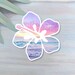 Preppy Sea Turtle Decal Waterproof Vinyl Sticker Die-cut Ocean Surf ...
