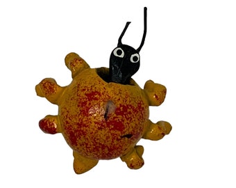 Mexican Folk Art Paper Mache Animal Giraffe Bobblehead Nodder - Etsy