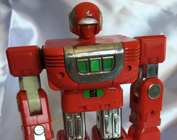 Vintage Bandai Albegas Voltron 2 Gladiator Gamma Robot Action Figure ...