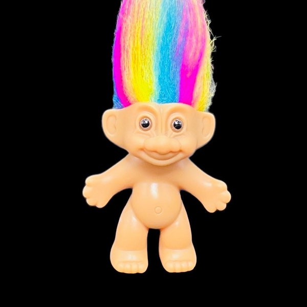 Rainbow Russ Troll - Etsy